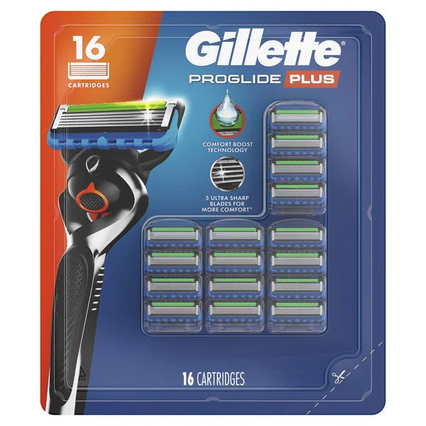 Gillette Proglide Plus Razor Cartridge Refills, 16 Count – Veruca San ...