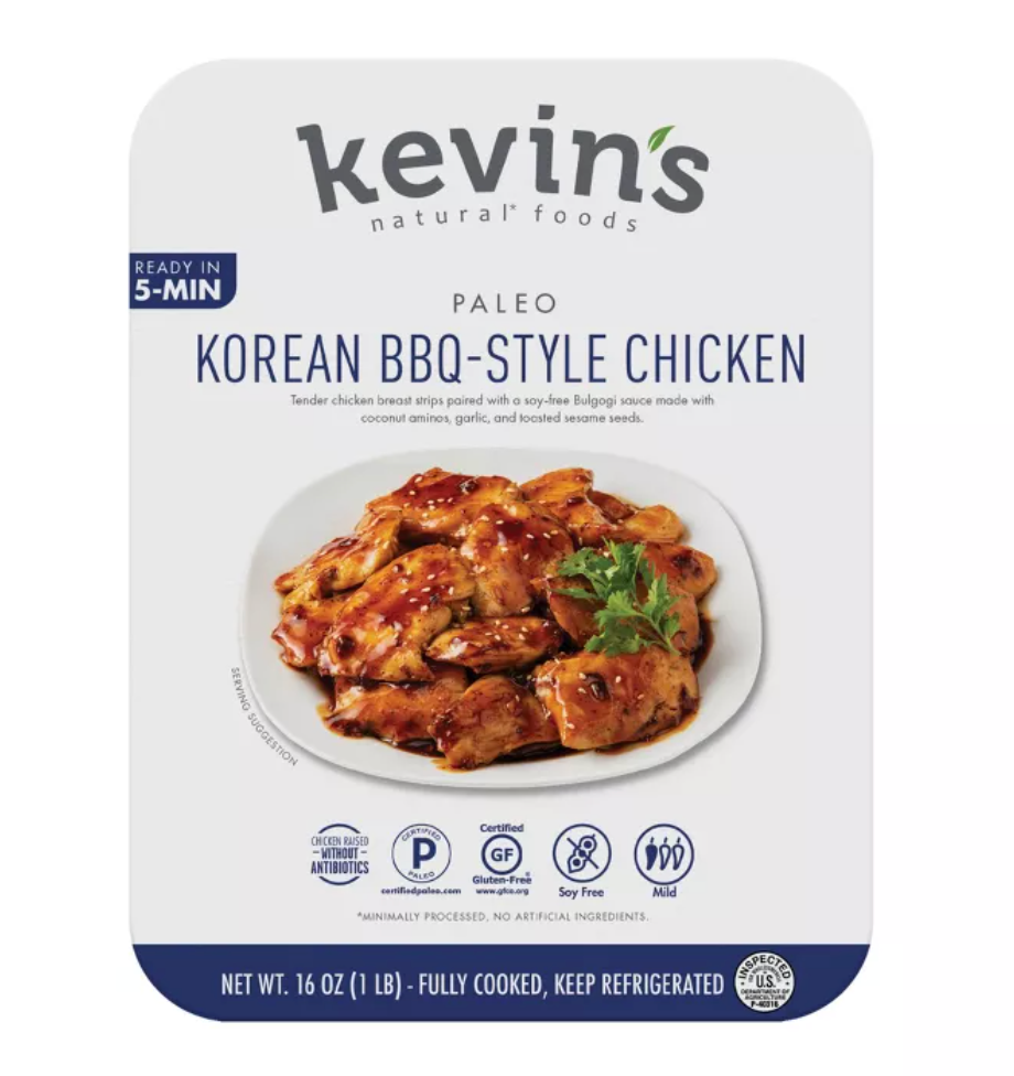 Kevin's Natural Foods Korean BBQ-Style Chicken 9.5oz – Veruca Harmony Grove